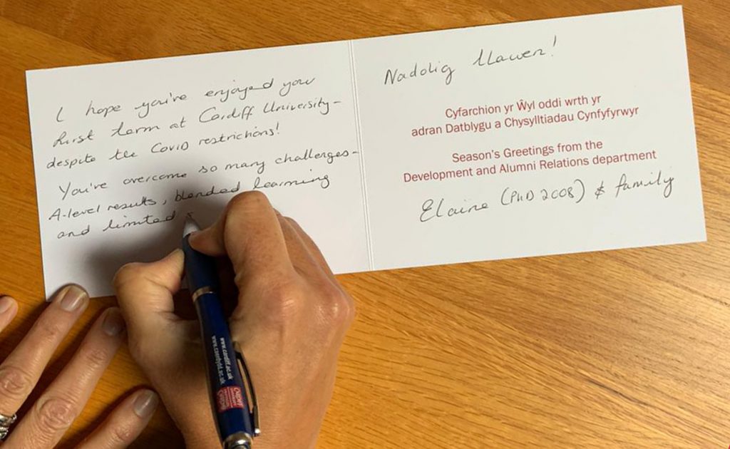 Deck the Halls – Cardiff’s alumni community send messages of support ...