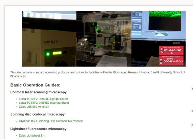 IN FOCUS: Standard Operation Procedures (SOP) Repository. | Bioimaging ...