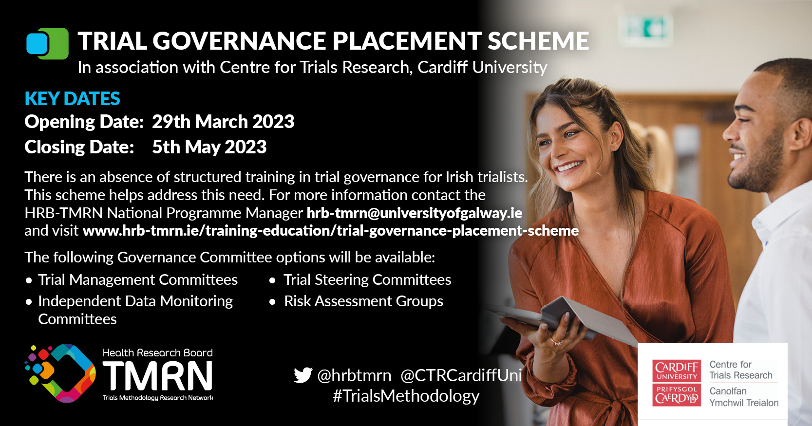 Trial Governance Placement Scheme Launch - Centre for Trials Research ...