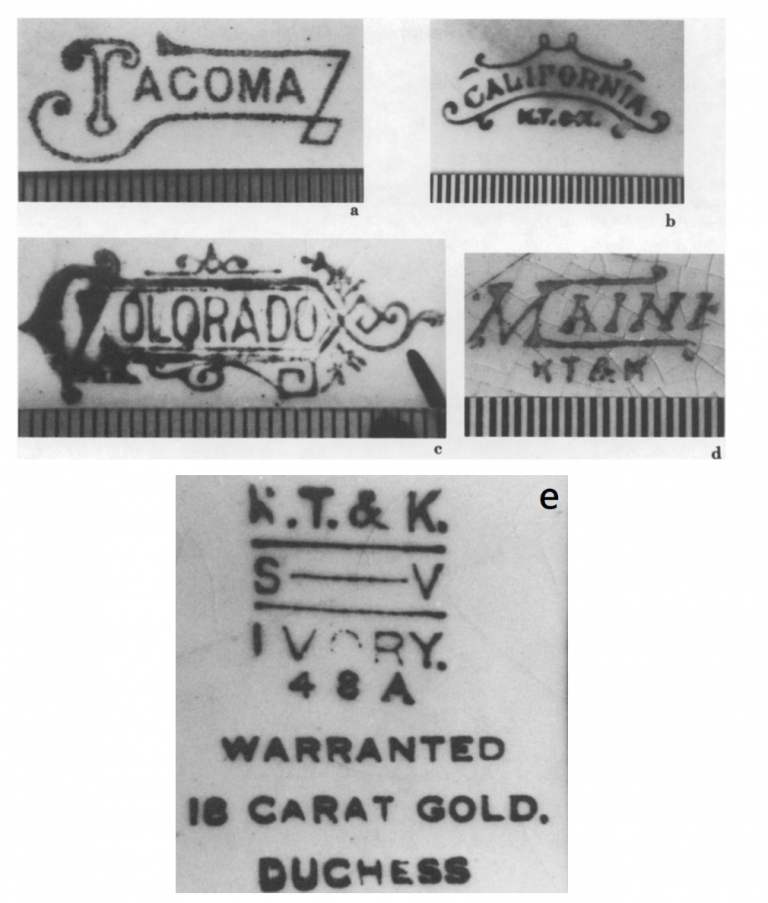 Evolution of British Pottery Marks - CU Conservation - Cardiff University