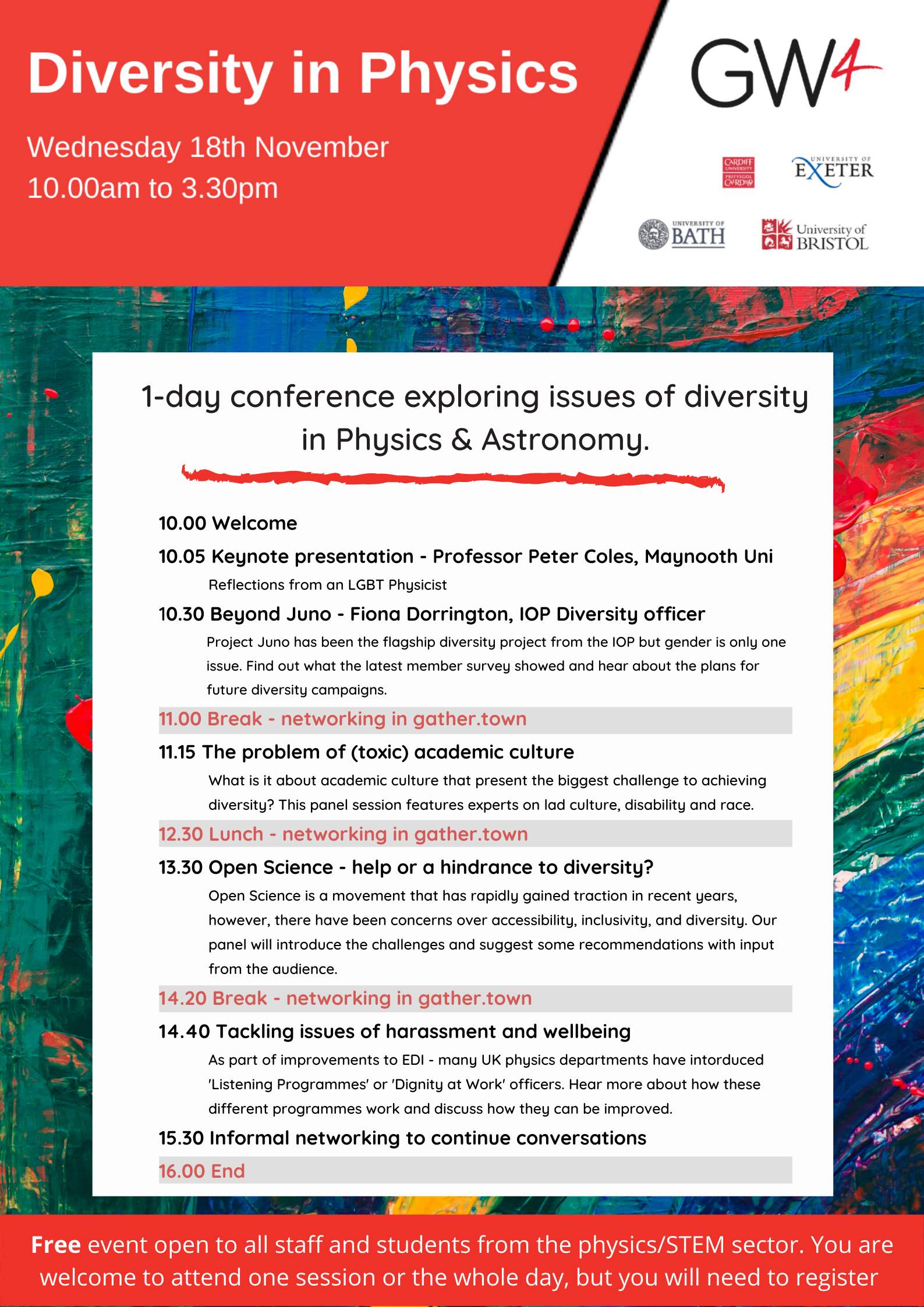 Cardiff University, GW4 and Prism Exeter celebrate Diversity and ...